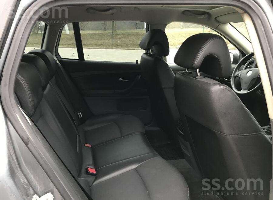 Grey Saab 9-3 2007 in Riga, with an engine capacity of 1.90 L and mileage of 257 thousand km for 2000 €, photo 10 on AUTOMOTO.COM.LV