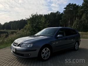 Grey Saab 9-3 2007 in Riga, with an engine capacity of 1.90 L and mileage of 257 thousand km for 2000 €, photo 12 on AUTOMOTO.COM.LV