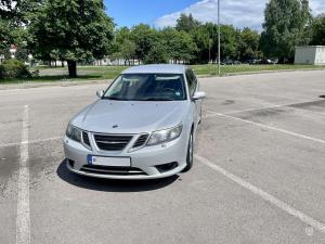 Grey Saab 9-3 2007 in Kaunas, with an engine capacity of 1.91 L and mileage of 300 thousand km for 520 €, photo 3 on AUTOMOTO.COM.LV