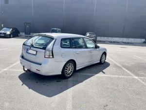 Grey Saab 9-3 2007 in Kaunas, with an engine capacity of 1.91 L and mileage of 300 thousand km for 520 €, photo 8 on AUTOMOTO.COM.LV