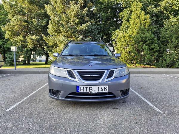 Grey Saab 9-3 2007 in Kaunas, with an engine capacity of 2.00 L and mileage of 263 thousand km for 2000 €, photo 7 on AUTOMOTO.COM.LV