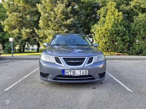 Grey Saab 9-3 2007 in Kaunas, with an engine capacity of 2.00 L and mileage of 263 thousand km for 2000 €, photo 8 on AUTOMOTO.COM.LV