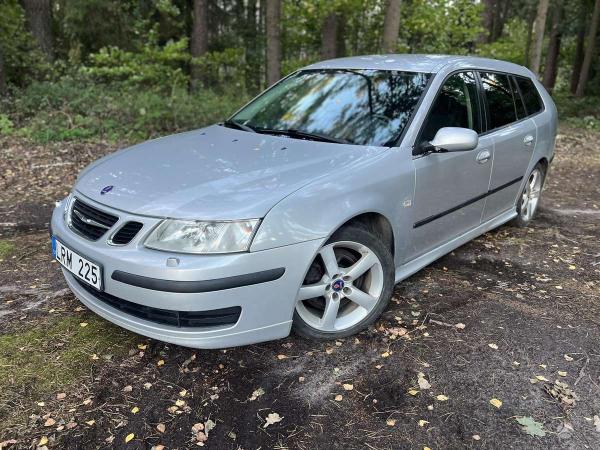 Серый Сааб 9-3 2007 в Укмерге, объемом двигателя 1.90 л и пробегом 296 тыс. км за 1100 €, фото 4 на AUTOMOTO.COM.LV