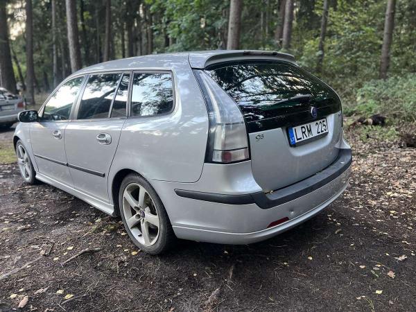 Серый Сааб 9-3 2007 в Укмерге, объемом двигателя 1.90 л и пробегом 296 тыс. км за 1100 €, фото 6 на AUTOMOTO.COM.LV