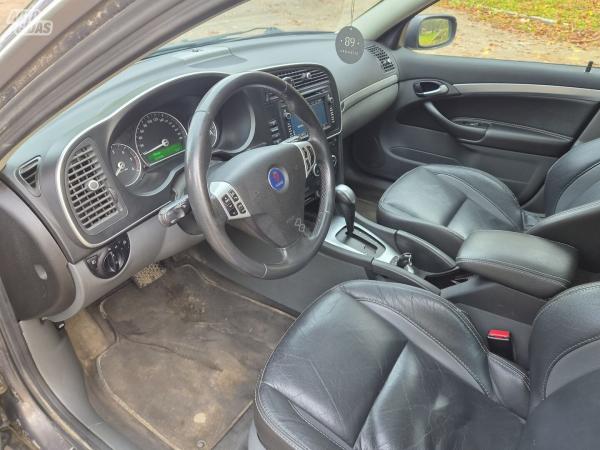 Grey Saab 9-3 2007 in Plunge, with an engine capacity of 1.90 L and mileage of 331 thousand km for 900 €, photo 10 on AUTOMOTO.COM.LV
