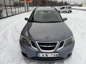 Grey Saab 9-3 2008 in Vilnius, with an engine capacity of 1.90 L and mileage of 311 thousand km for 2499 €, photo 3 on AUTOMOTO.COM.LV