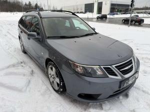 Grey Saab 9-3 2008 in Vilnius, with an engine capacity of 1.90 L and mileage of 311 thousand km for 2499 €, photo 4 on AUTOMOTO.COM.LV