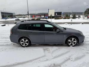 Grey Saab 9-3 2008 in Vilnius, with an engine capacity of 1.90 L and mileage of 311 thousand km for 2499 €, photo 5 on AUTOMOTO.COM.LV
