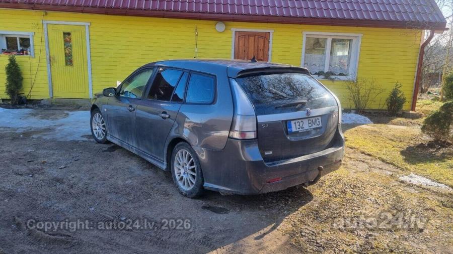 Pelēks Saab 9-3 2008 Tartu, ar dzinēja tilpumu 1.90 L un nobraukumu 420 tūkst. km par 2000 €, foto 4 vietnē AUTOMOTO.COM.LV