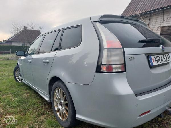 Grey Saab 9-3 2008 in Jurbarkas, with an engine capacity of 1.90 L and mileage of 350 thousand km for 1900 €, photo 2 on AUTOMOTO.COM.LV