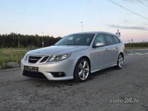 Grey Saab 9-3 2008 in Tallinn, with an engine capacity of 1.90 L and mileage of 408 thousand km for 2600 €, photo  on AUTOMOTO.COM.LV