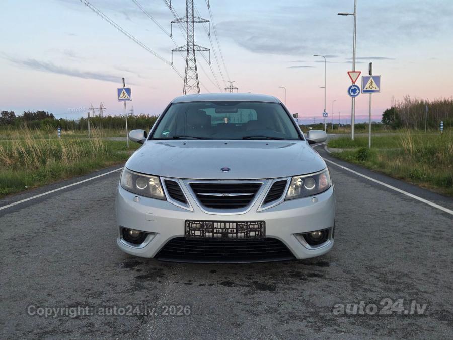 Grey Saab 9-3 2008 in Tallinn, with an engine capacity of 1.90 L and mileage of 408 thousand km for 2600 €, photo 3 on AUTOMOTO.COM.LV