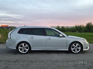 Grey Saab 9-3 2008 in Tallinn, with an engine capacity of 1.90 L and mileage of 408 thousand km for 2600 €, photo 5 on AUTOMOTO.COM.LV