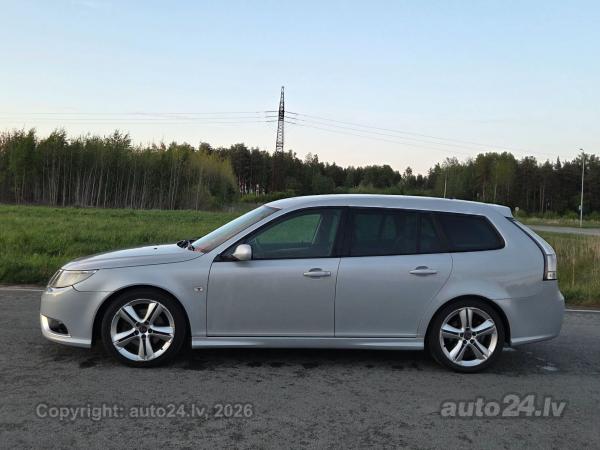 Серый Сааб 9-3 2008 в Таллин, объемом двигателя 1.90 л и пробегом 408 тыс. км за 2600 €, фото 8 на AUTOMOTO.COM.LV