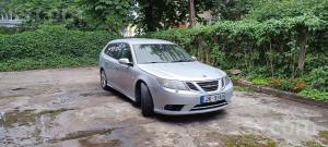 Grey Saab 9-3 2008 in Riga, with an engine capacity of 1.90 L and mileage of 338 thousand km for 1750 €, photo 3 on AUTOMOTO.COM.LV