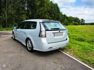Grey Saab 9-3 2008 in Kaunas, with an engine capacity of 1.91 L and mileage of 214 thousand km for 2500 €, photo 4 on AUTOMOTO.COM.LV