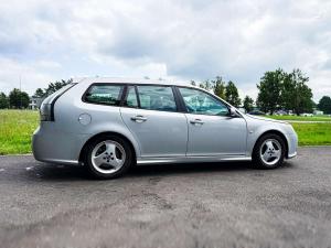 Grey Saab 9-3 2008 in Kaunas, with an engine capacity of 1.91 L and mileage of 214 thousand km for 2500 €, photo 5 on AUTOMOTO.COM.LV