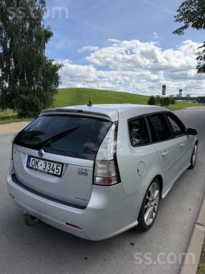 Pelēks Saab 9-3 2008 Rīga, ar dzinēja tilpumu 1.90 L un nobraukumu 326 tūkst. km par 2500 €, foto 3 vietnē AUTOMOTO.COM.LV