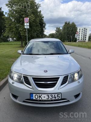 Pelēks Saab 9-3 2008 Rīga, ar dzinēja tilpumu 1.90 L un nobraukumu 326 tūkst. km par 2500 €, foto 5 vietnē AUTOMOTO.COM.LV