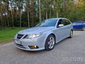 Pelēks Saab 9-3 2008 Rīga, ar dzinēja tilpumu 1.90 L un nobraukumu 335 tūkst. km par 1595 €, foto  vietnē AUTOMOTO.COM.LV