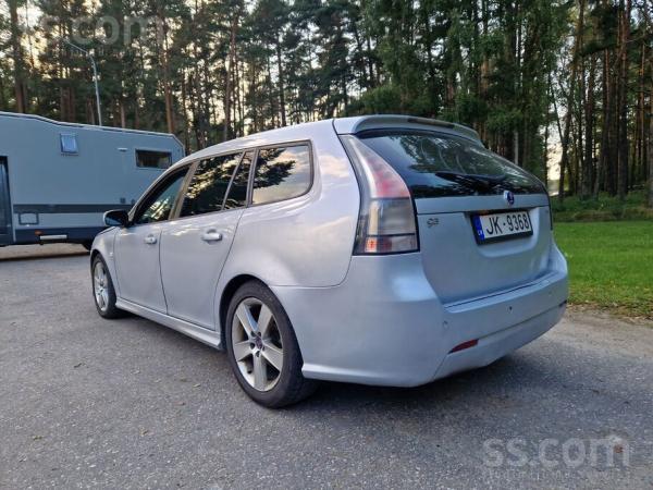 Pelēks Saab 9-3 2008 Rīga, ar dzinēja tilpumu 1.90 L un nobraukumu 335 tūkst. km par 1595 €, foto 3 vietnē AUTOMOTO.COM.LV