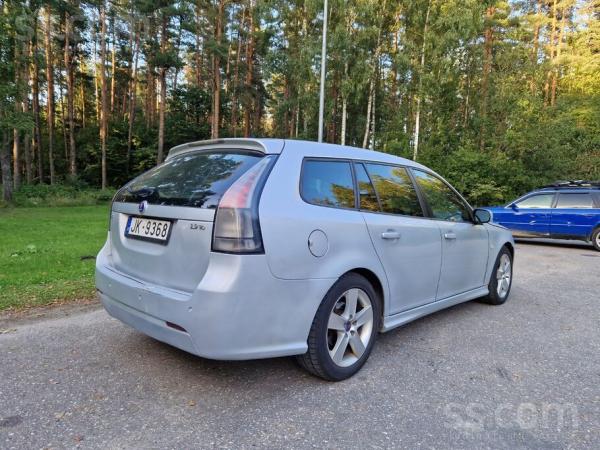 Pelēks Saab 9-3 2008 Rīga, ar dzinēja tilpumu 1.90 L un nobraukumu 335 tūkst. km par 1595 €, foto 4 vietnē AUTOMOTO.COM.LV