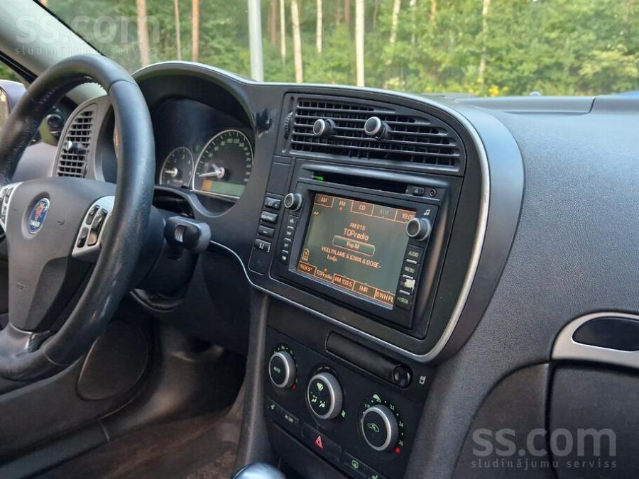 Pelēks Saab 9-3 2008 Rīga, ar dzinēja tilpumu 1.90 L un nobraukumu 335 tūkst. km par 1595 €, foto 8 vietnē AUTOMOTO.COM.LV