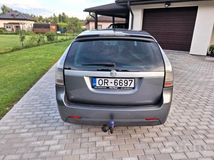 Pelēks Saab 9-3 2008 Jelgava, ar dzinēja tilpumu 1.90 L un nobraukumu 339 tūkst. km par 1999 €, foto 5 vietnē AUTOMOTO.COM.LV