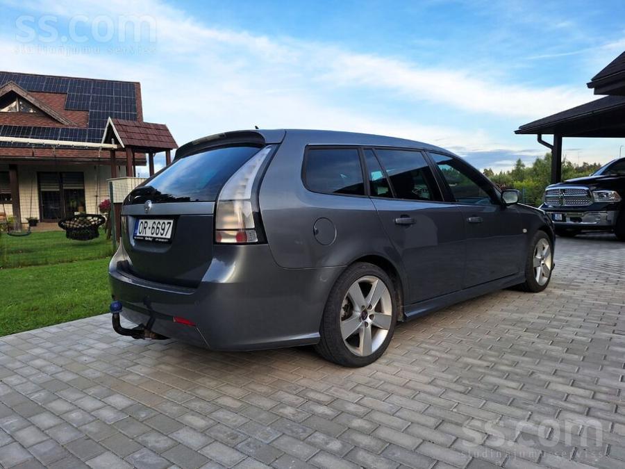 Pelēks Saab 9-3 2008 Jelgava, ar dzinēja tilpumu 1.90 L un nobraukumu 339 tūkst. km par 1999 €, foto 6 vietnē AUTOMOTO.COM.LV