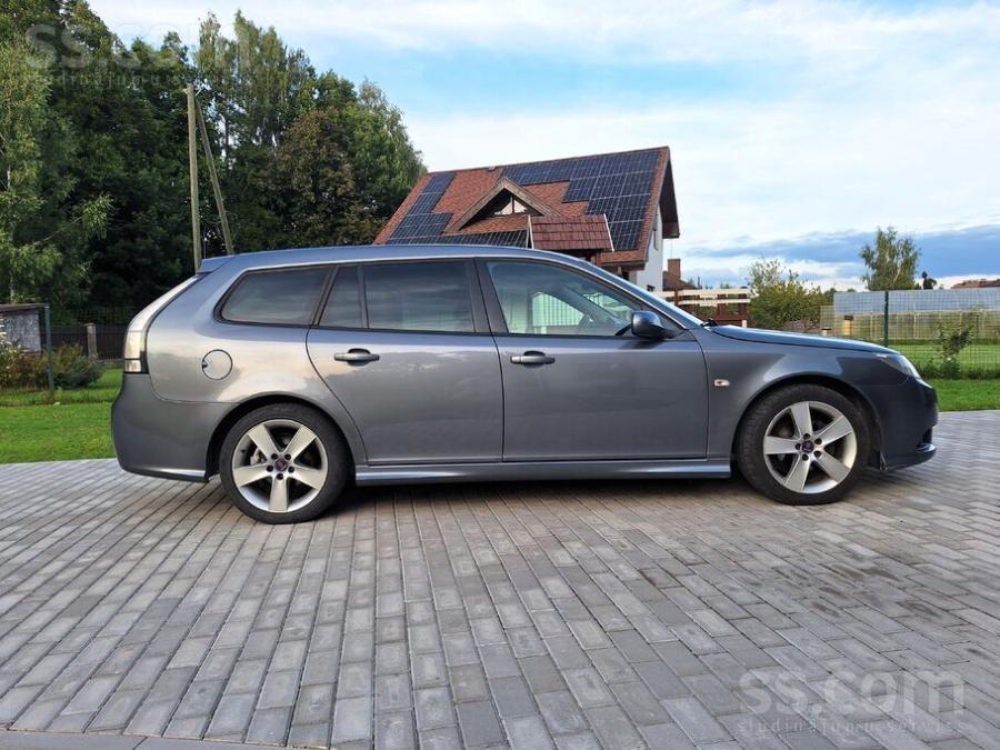 Pelēks Saab 9-3 2008 Jelgava, ar dzinēja tilpumu 1.90 L un nobraukumu 339 tūkst. km par 1999 €, foto 7 vietnē AUTOMOTO.COM.LV