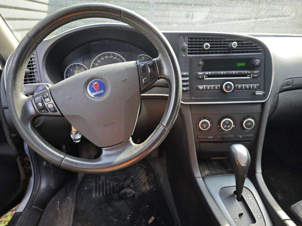 Grey Saab 9-3 2008 in Vilnius, with an engine capacity of 1.91 L and mileage of 233 thousand km for 700 €, photo 4 on AUTOMOTO.COM.LV