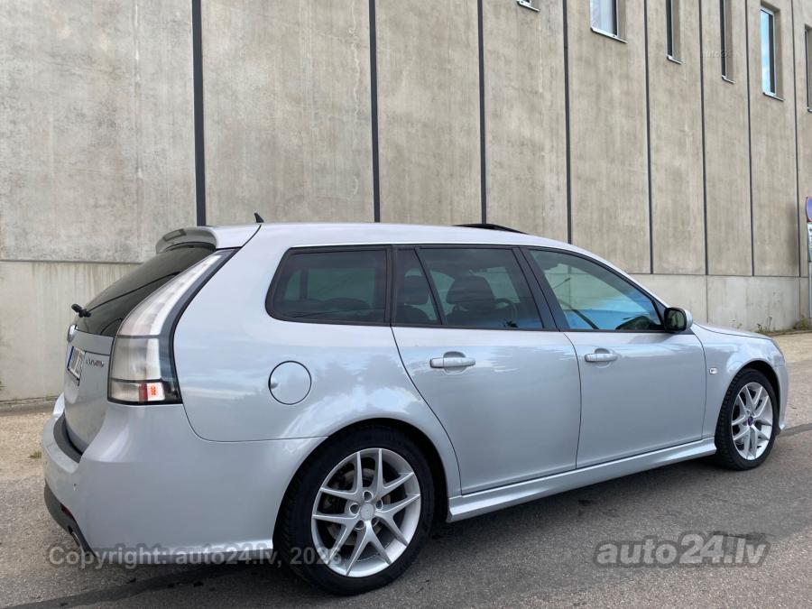 Серый Сааб 9-3 2008 в Тарту, объемом двигателя 1.90 л и пробегом 246 тыс. км за 3999 €, фото 5 на AUTOMOTO.COM.LV