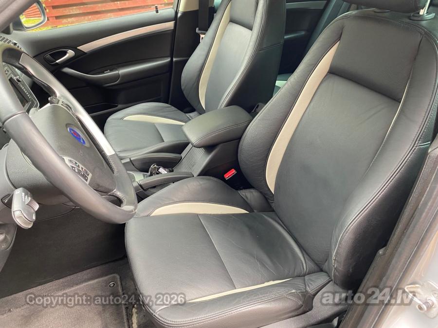Серый Сааб 9-3 2008 в Тарту, объемом двигателя 1.90 л и пробегом 246 тыс. км за 3999 €, фото 7 на AUTOMOTO.COM.LV