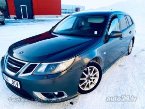 Pelēks Saab 9-3 2009 Tallina, ar dzinēja tilpumu 1.90 L un nobraukumu 372 tūkst. km par 3099 €, foto  vietnē AUTOMOTO.COM.LV