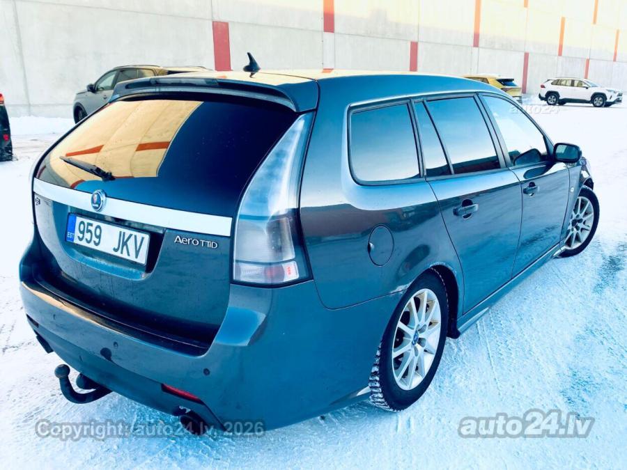 Pelēks Saab 9-3 2009 Tallina, ar dzinēja tilpumu 1.90 L un nobraukumu 372 tūkst. km par 3099 €, foto 4 vietnē AUTOMOTO.COM.LV