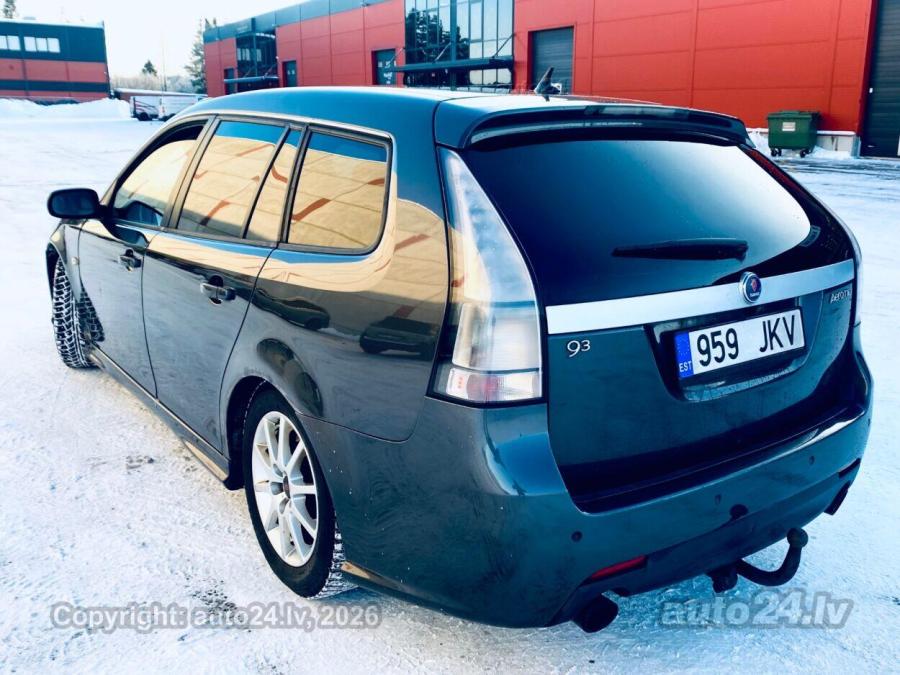 Pelēks Saab 9-3 2009 Tallina, ar dzinēja tilpumu 1.90 L un nobraukumu 372 tūkst. km par 3099 €, foto 6 vietnē AUTOMOTO.COM.LV