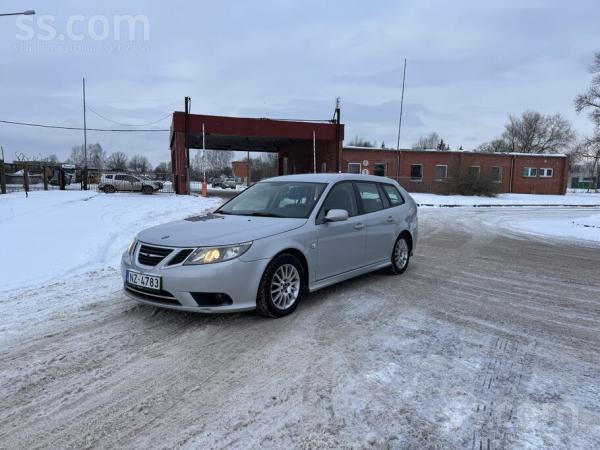 Pelēks Saab 9-3 2009 Cēsis, ar dzinēja tilpumu 1.90 L un nobraukumu 0 tūkst. km par 2900 €, foto 2 vietnē AUTOMOTO.COM.LV