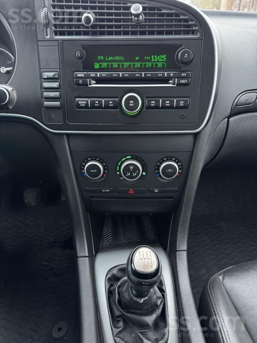 Pelēks Saab 9-3 2009 Cēsis, ar dzinēja tilpumu 1.90 L un nobraukumu 0 tūkst. km par 2900 €, foto 25 vietnē AUTOMOTO.COM.LV