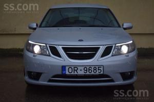 Grey Saab 9-3 2009 in Talsi, with an engine capacity of 1.90 L and mileage of 197 thousand km for 5500 €, photo 4 on AUTOMOTO.COM.LV