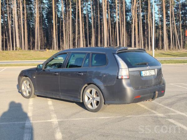 Pelēks Saab 9-3 2011 Rīga, ar dzinēja tilpumu 1.90 L un nobraukumu 558 tūkst. km par 2000 €, foto 1 vietnē AUTOMOTO.COM.LV