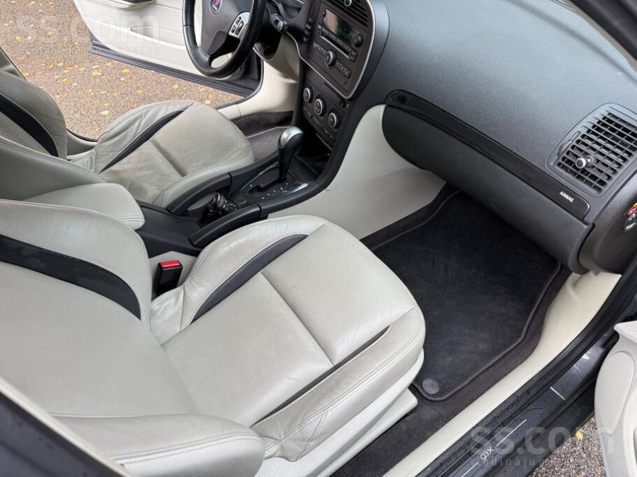 Pelēks Saab 9-3 2011 Rīga, ar dzinēja tilpumu 1.90 L un nobraukumu 289 tūkst. km par 4650 €, foto 11 vietnē AUTOMOTO.COM.LV