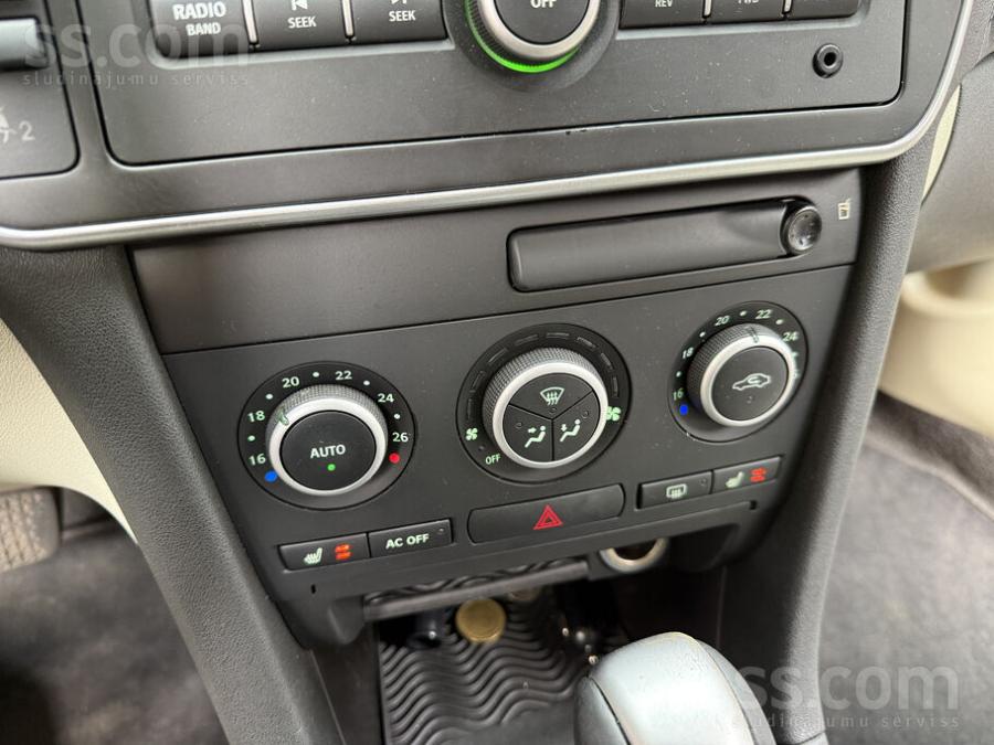 Pelēks Saab 9-3 2011 Rīga, ar dzinēja tilpumu 1.90 L un nobraukumu 289 tūkst. km par 4650 €, foto 14 vietnē AUTOMOTO.COM.LV