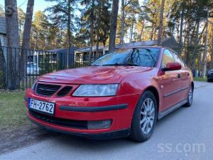 Red Saab 9-3 2004 in Jurmala, with an engine capacity of 2.00 L and mileage of 296 thousand km for 1650 €, photo  on AUTOMOTO.COM.LV