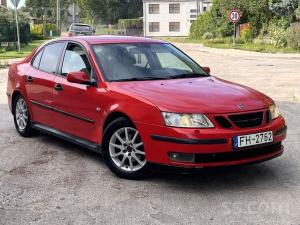 Красный Сааб 9-3 2004 в Елгава, объемом двигателя 1.80 л и пробегом 290 тыс. км за 1250 €, фото  на AUTOMOTO.COM.LV