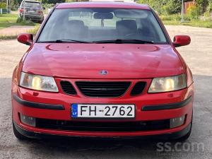 Красный Сааб 9-3 2004 в Елгава, объемом двигателя 1.80 л и пробегом 290 тыс. км за 1250 €, фото 3 на AUTOMOTO.COM.LV