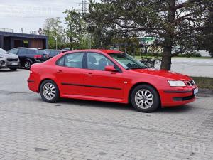 Sarkans Saab 9-3 2007 Rīga, ar dzinēja tilpumu 2.00 L un nobraukumu 205 tūkst. km par 4000 €, foto  vietnē AUTOMOTO.COM.LV