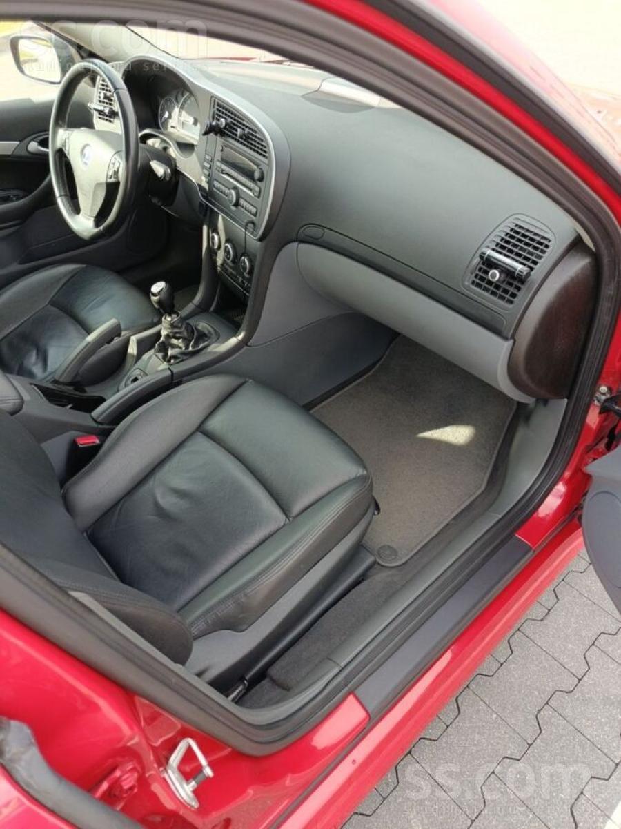 Sarkans Saab 9-3 2007 Rīga, ar dzinēja tilpumu 2.00 L un nobraukumu 205 tūkst. km par 4000 €, foto 7 vietnē AUTOMOTO.COM.LV