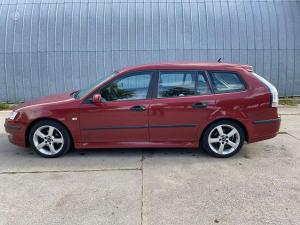 Sarkans Saab 9-3 2006 Tauragė, ar dzinēja tilpumu 1.91 L un nobraukumu 154 tūkst. km par 3950 €, foto 1 vietnē AUTOMOTO.COM.LV