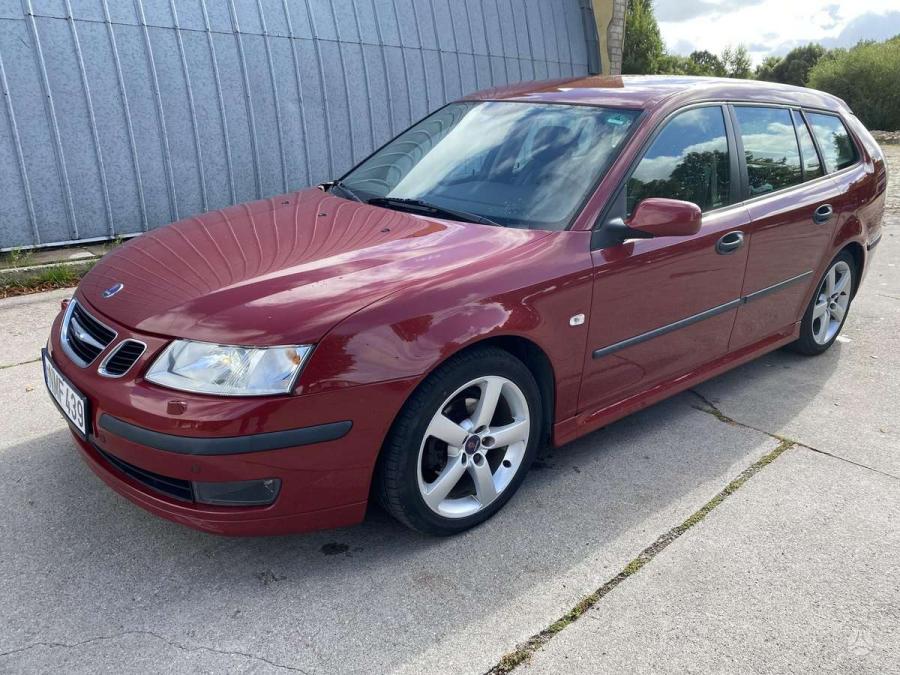 Sarkans Saab 9-3 2006 Tauragė, ar dzinēja tilpumu 1.91 L un nobraukumu 154 tūkst. km par 3950 €, foto 3 vietnē AUTOMOTO.COM.LV