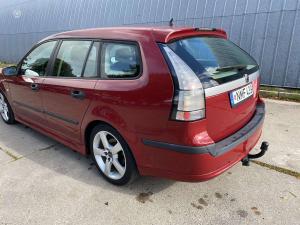 Sarkans Saab 9-3 2006 Tauragė, ar dzinēja tilpumu 1.91 L un nobraukumu 154 tūkst. km par 3950 €, foto 4 vietnē AUTOMOTO.COM.LV